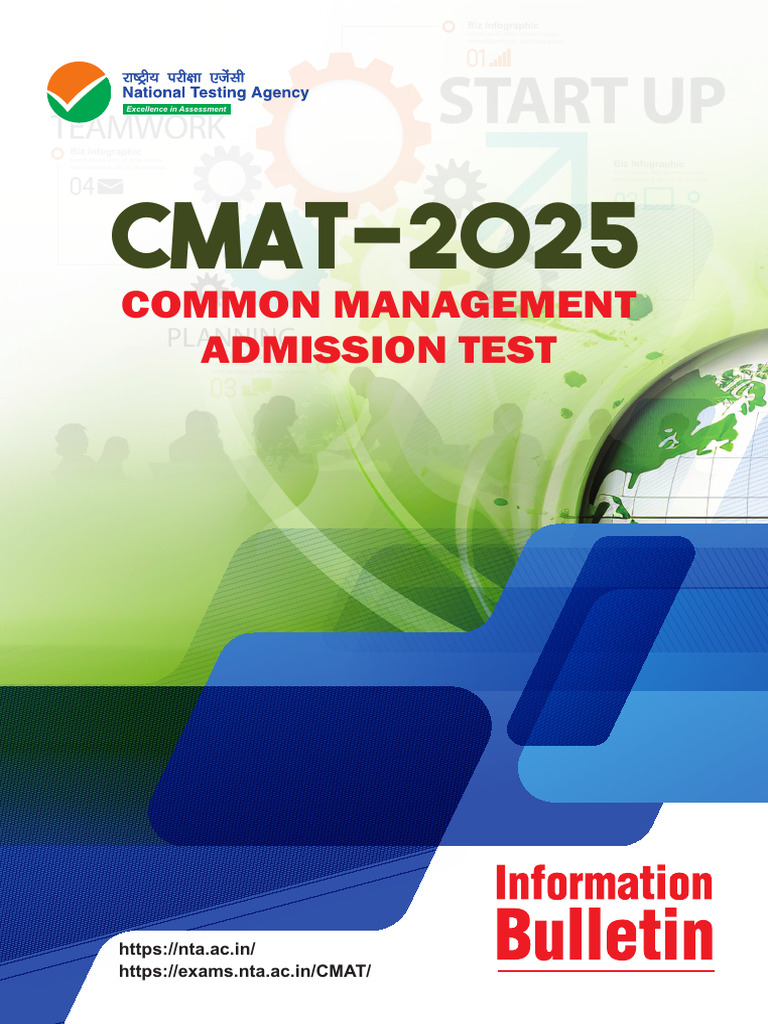 Information Bulletin of CMAT 2025 14112024 | PDF | University And ...
