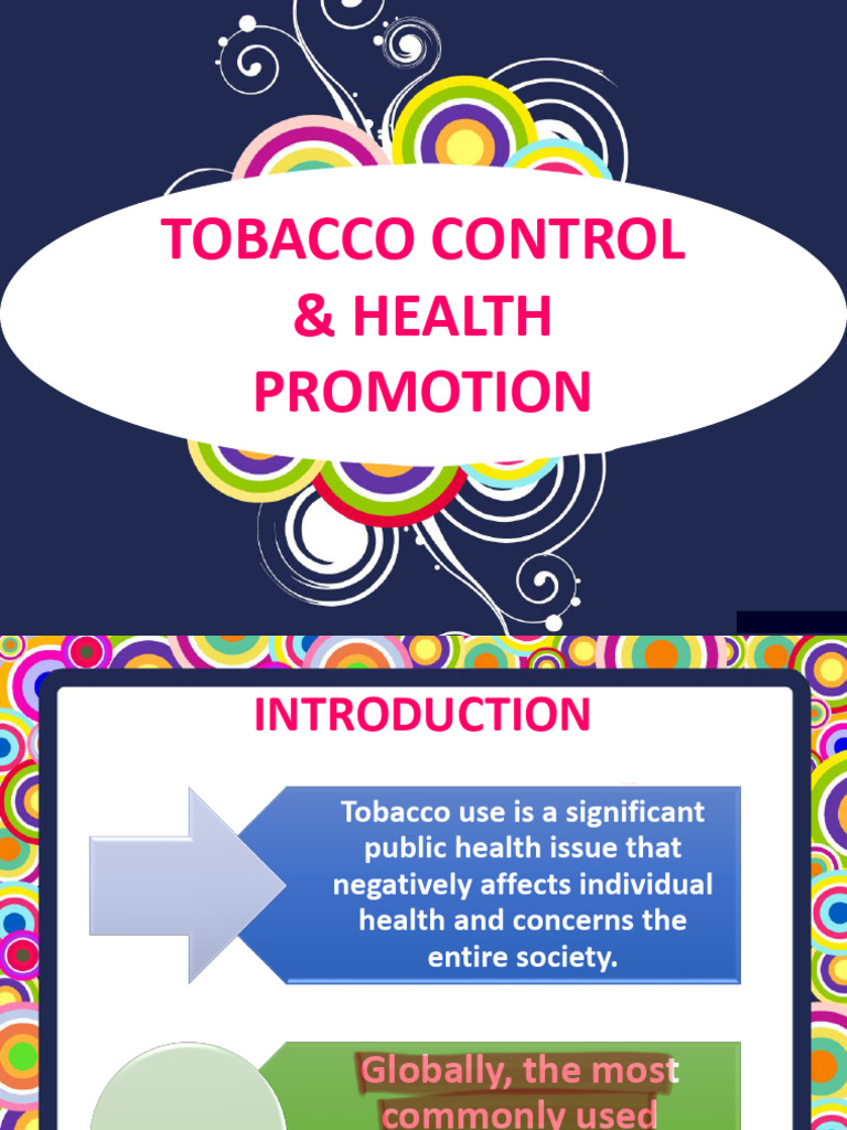 Tobacco Control and Health Risks | PDF | Tobacco Smoking | Addiction