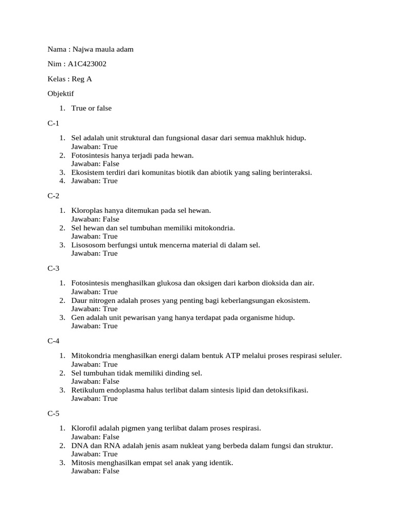 Soal MK Evaluasi | PDF | Kesehatan Holistik | Sains & Matematika