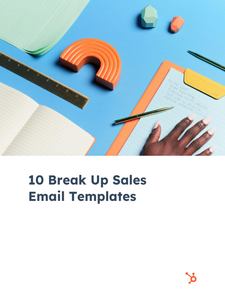 HubSpot's Sales Email Templates - Break Up | PDF | Career & Growth