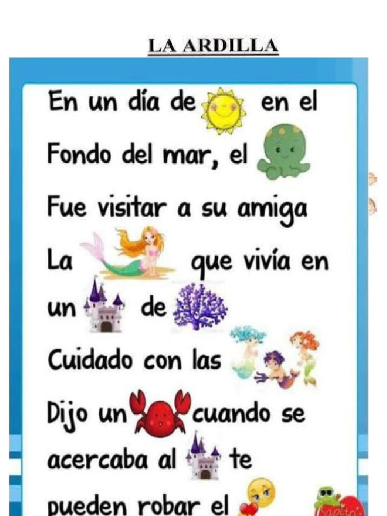 Cuento de La Ardilla | PDF