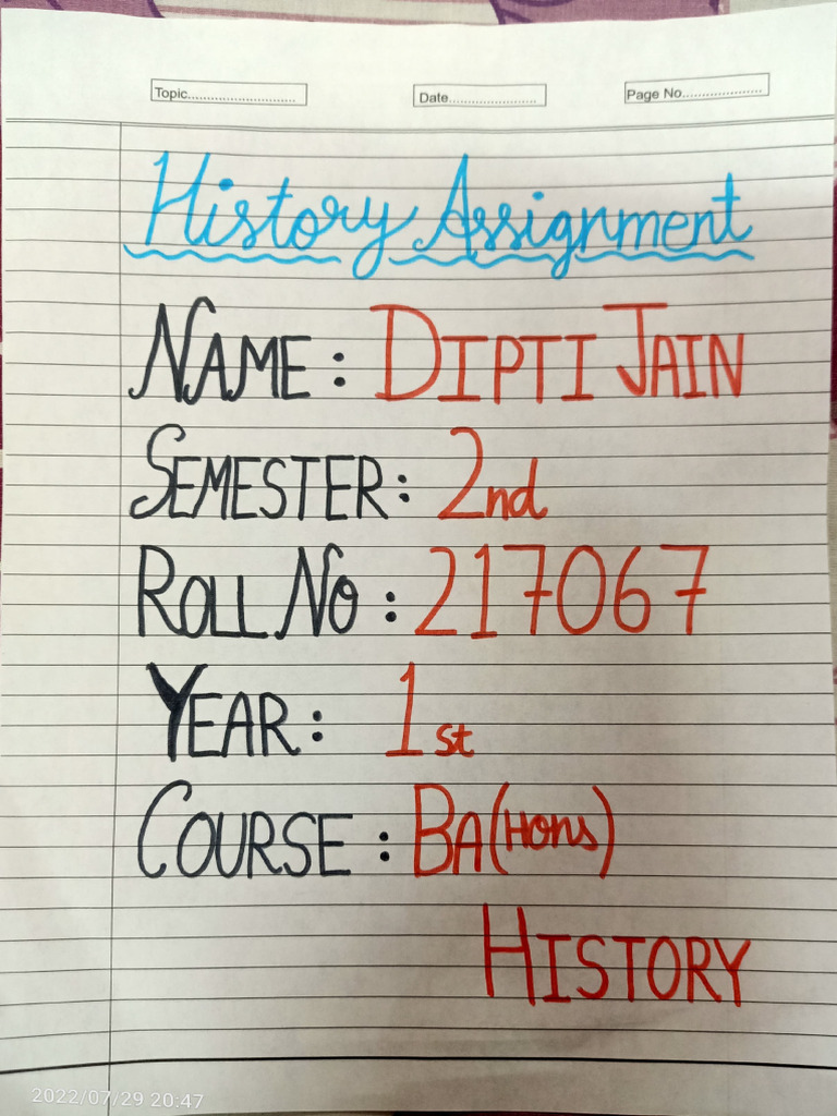Historical Overview of Ancient India | PDF
