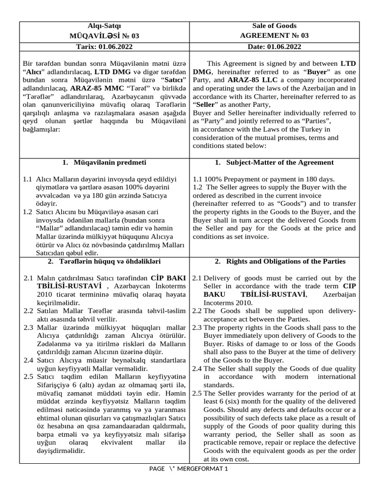 XRAC Muqavilesi | PDF