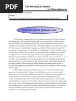 Shylock's Revenge Speech Analysis | PDF | The Merchant Of Venice | Shylock