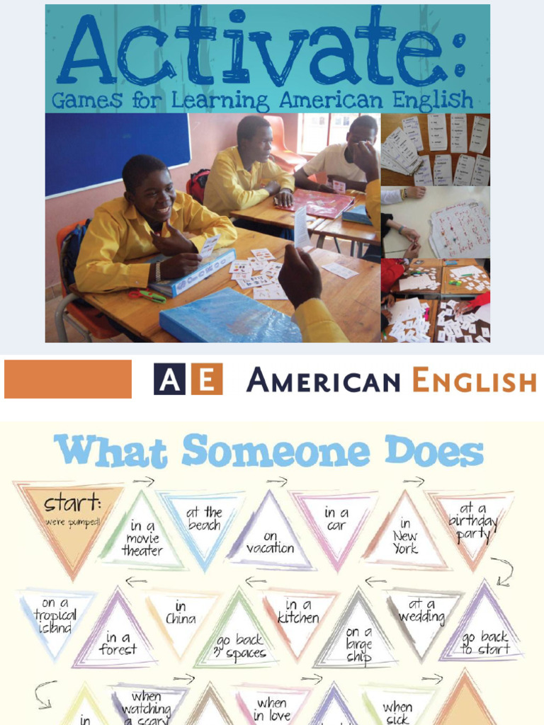 Activate Games For Learning American English Ae | PDF