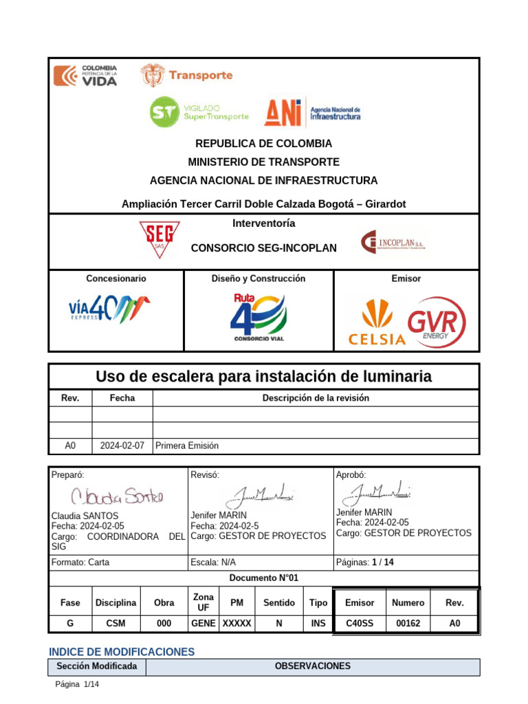Instructivo para El Uso de Escalera Certificada | PDF | Escalera