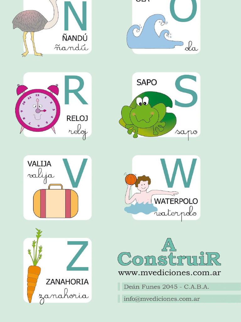 Abecedario Color Parte4 | PDF