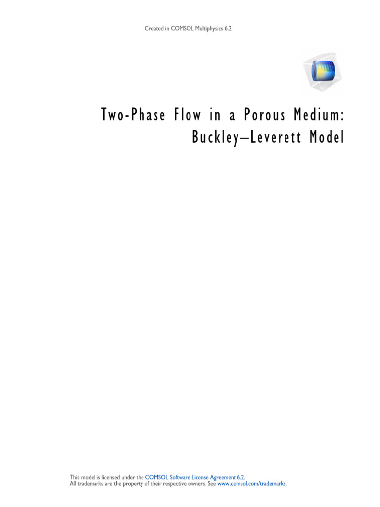 Models - Ssf.buckley Leverett Model | PDF | Porosity | Permeability ...