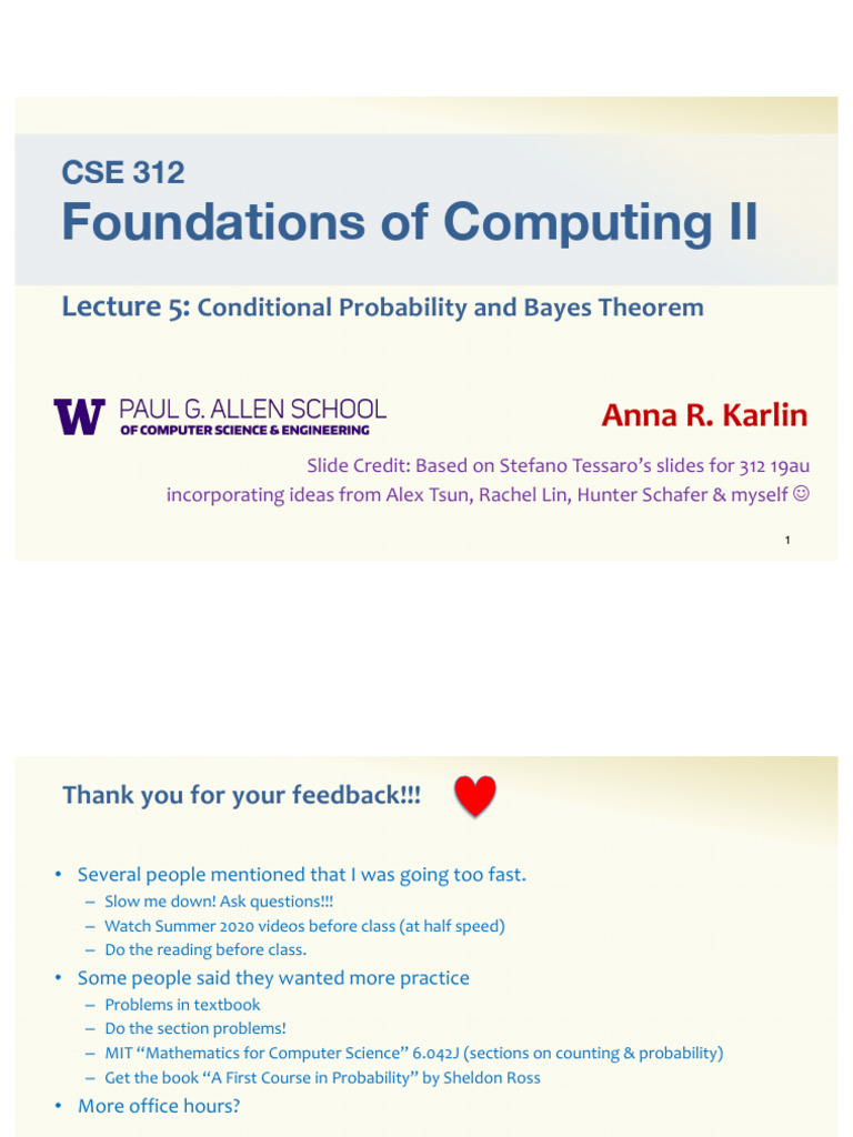 10 Bayes Theorem | PDF | Probability | Odds