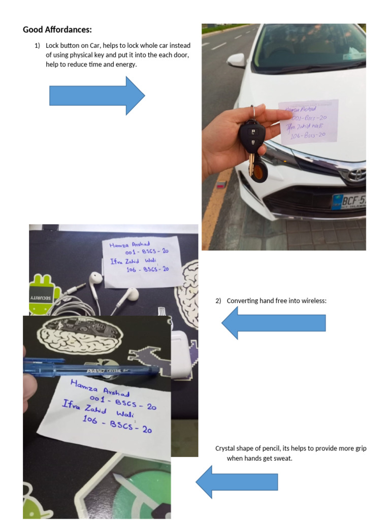 Good Affordances | PDF | Travel | Science & Mathematics