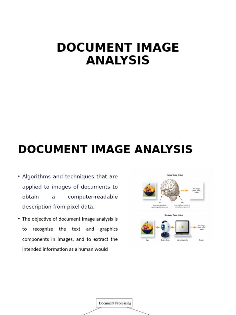 Document Image Analysis | PDF | Optical Character Recognition | Medical ...