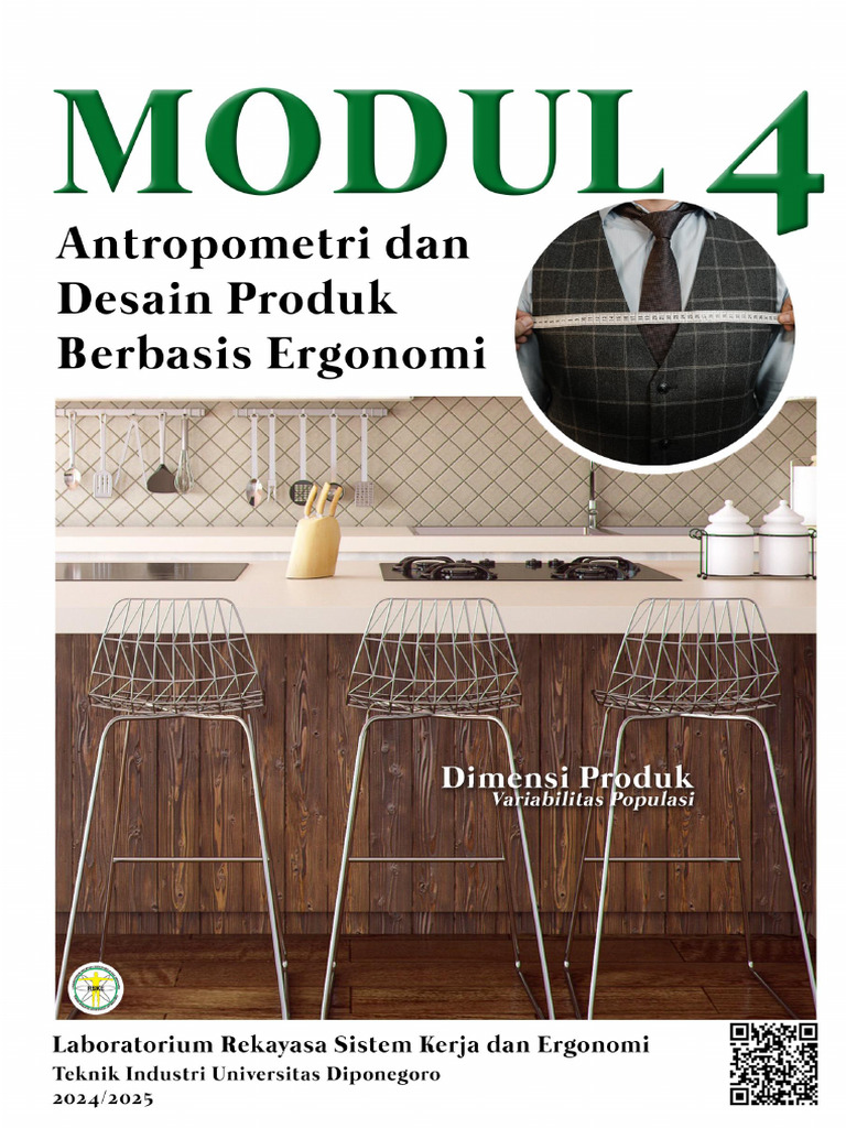 Modul 4 - Antropometri Dan Desain Produk Berbasis Ergonomi | PDF