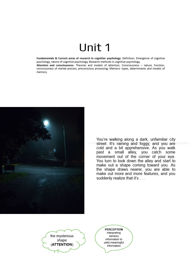 Unit 1 Pdf Behaviorism Mind