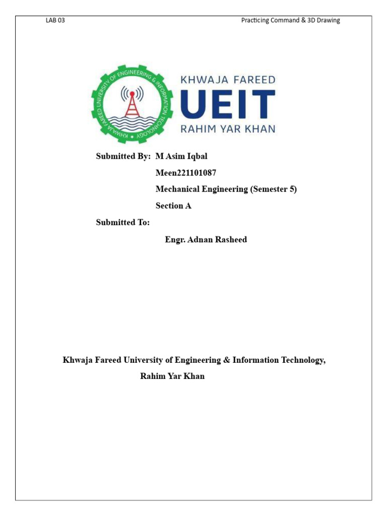 SolidWorks Lab Session 3 | PDF | Curve | Ellipse