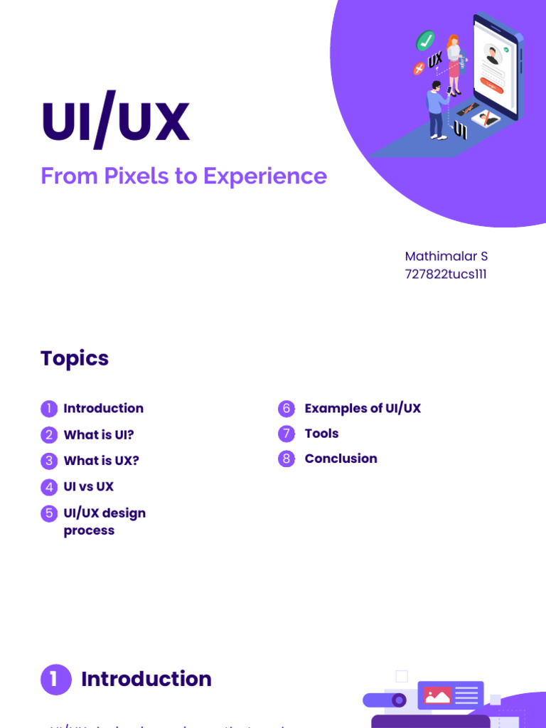 UIUX Presentation | PDF | User Interface | Information Technology