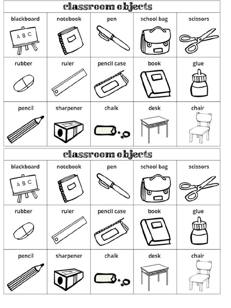 School Objects | PDF