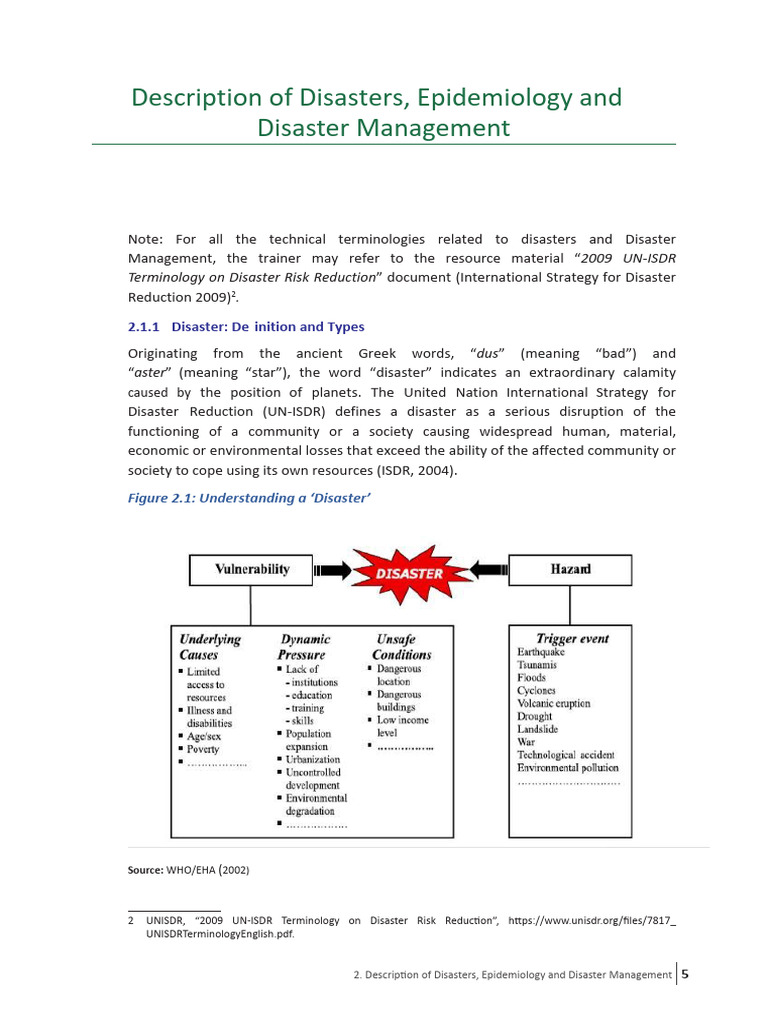Disaster Mgt. Unit 1 | PDF | Emergency Management | Hazards