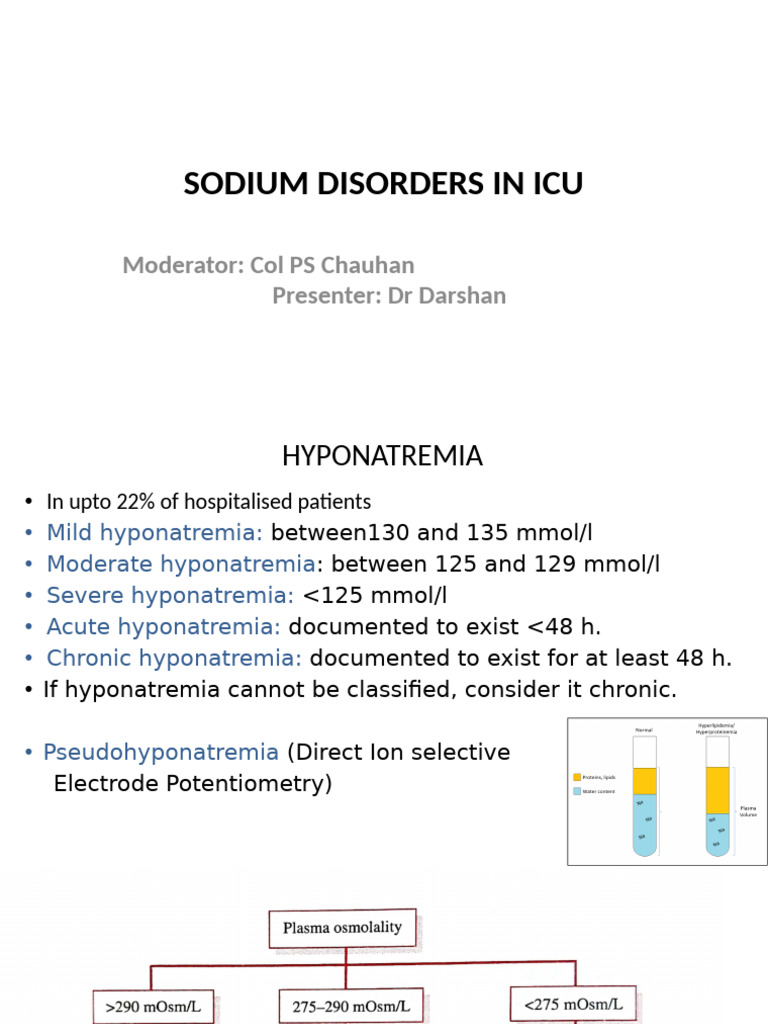 Sodium Disorders 2 | PDF | Diseases And Disorders | Clinical Medicine