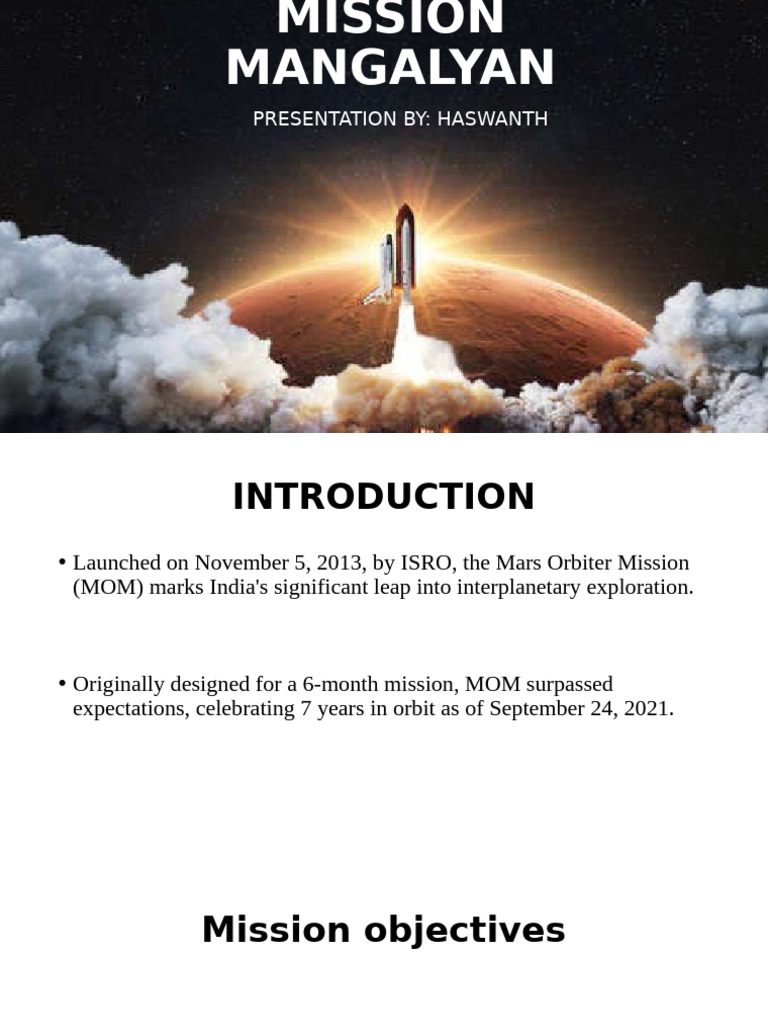 Mission Mangalyan | PDF | Mars | Astronomy