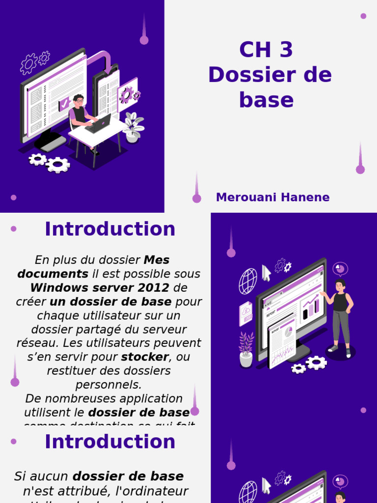 Dossier de base sur Windows Server 2012 | PDF | Serveur (Informatique ...