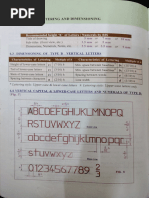 Engineering Drawing Lettering Guide | PDF | Drawing | Letter Case