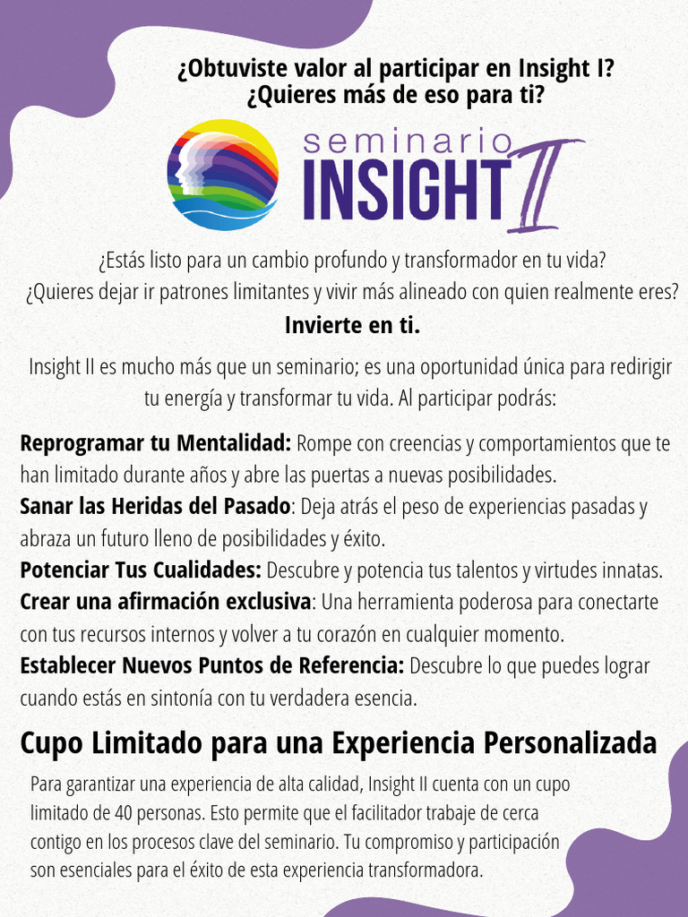 Insight II Caracas II-2 | PDF | Relaciones personales, crianza y ...