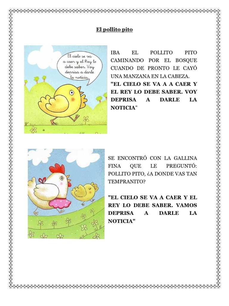 El Pollito Pito | PDF