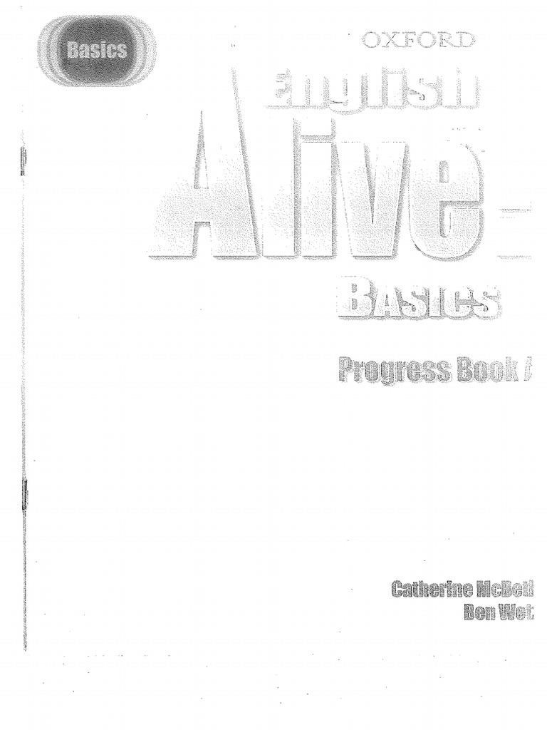 Libro Ingles Alive | PDF