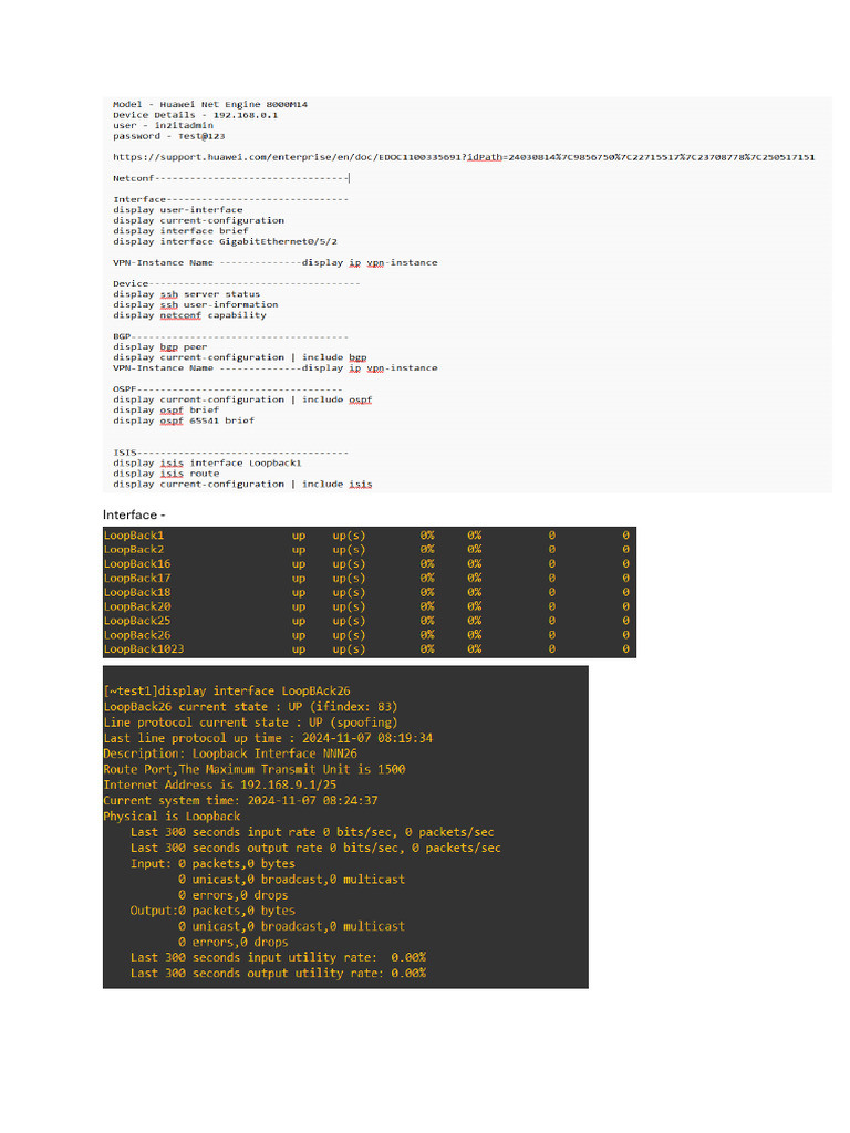 Netconf-Device Configure | PDF
