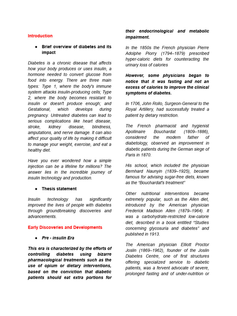 Contents Insulin | PDF | Insulin | Diabetes