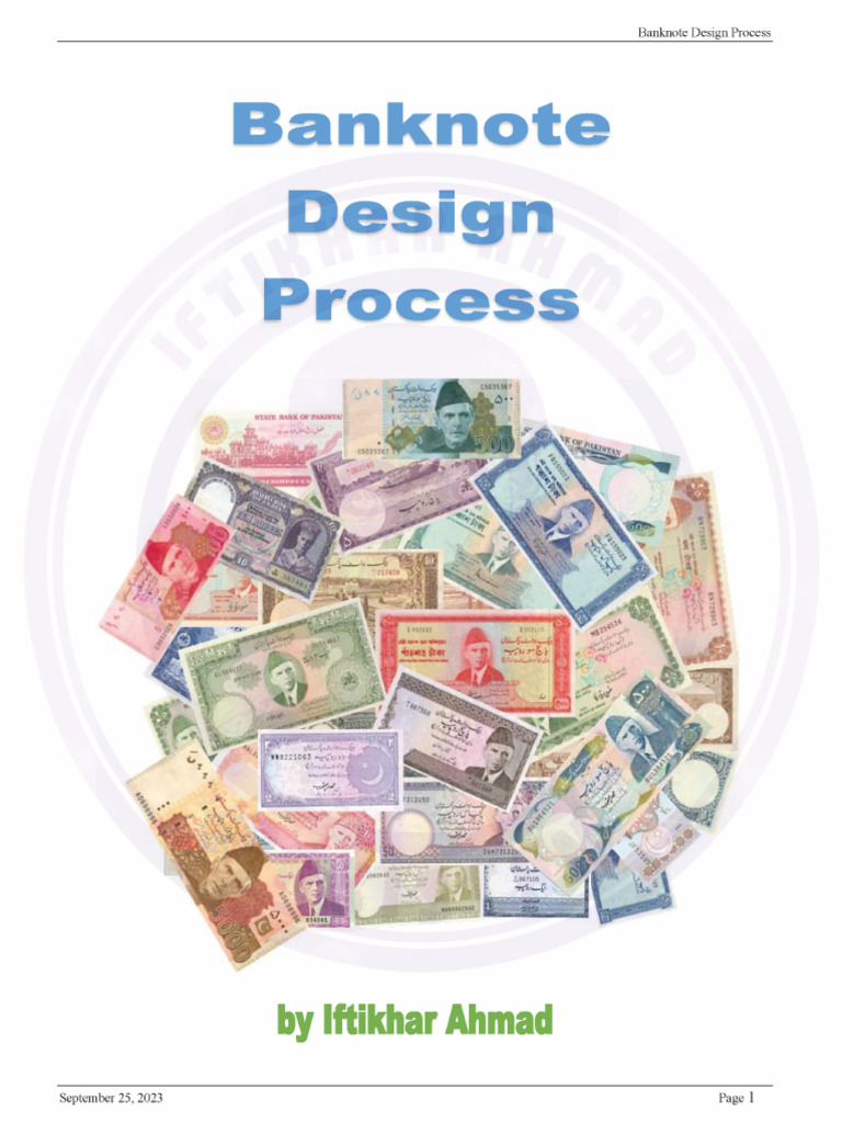 Banknote Design Process | PDF