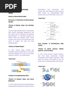 BIOTECHNOLOGY Principles & Processes | PDF | Plasmid | Restriction Enzyme