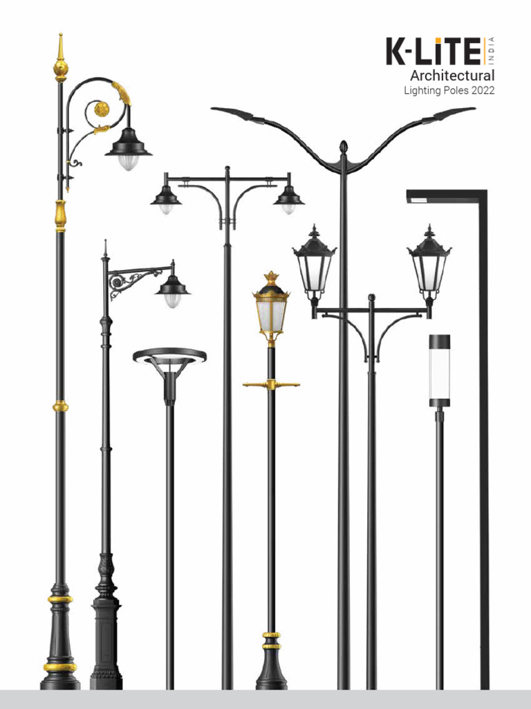 K Lite Architectural Poles Catalogue Jan 2022 | PDF | Corrosion | Paint