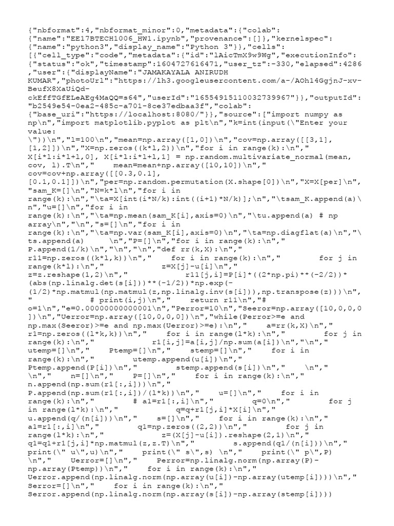 HW1 | PDF | Computing | Software Engineering