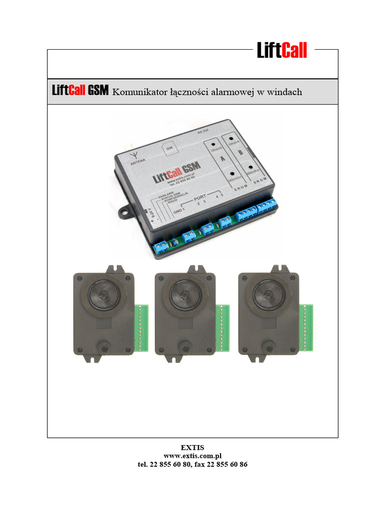 LiftCall GSM Ins | PDF