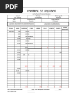 Control de Líquidos | PDF