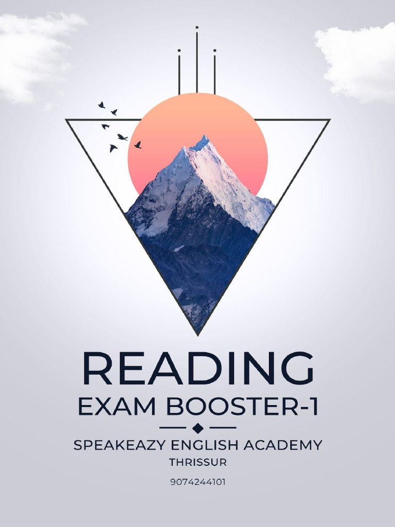 IELTS Reading Booster | PDF | International English Language Testing ...