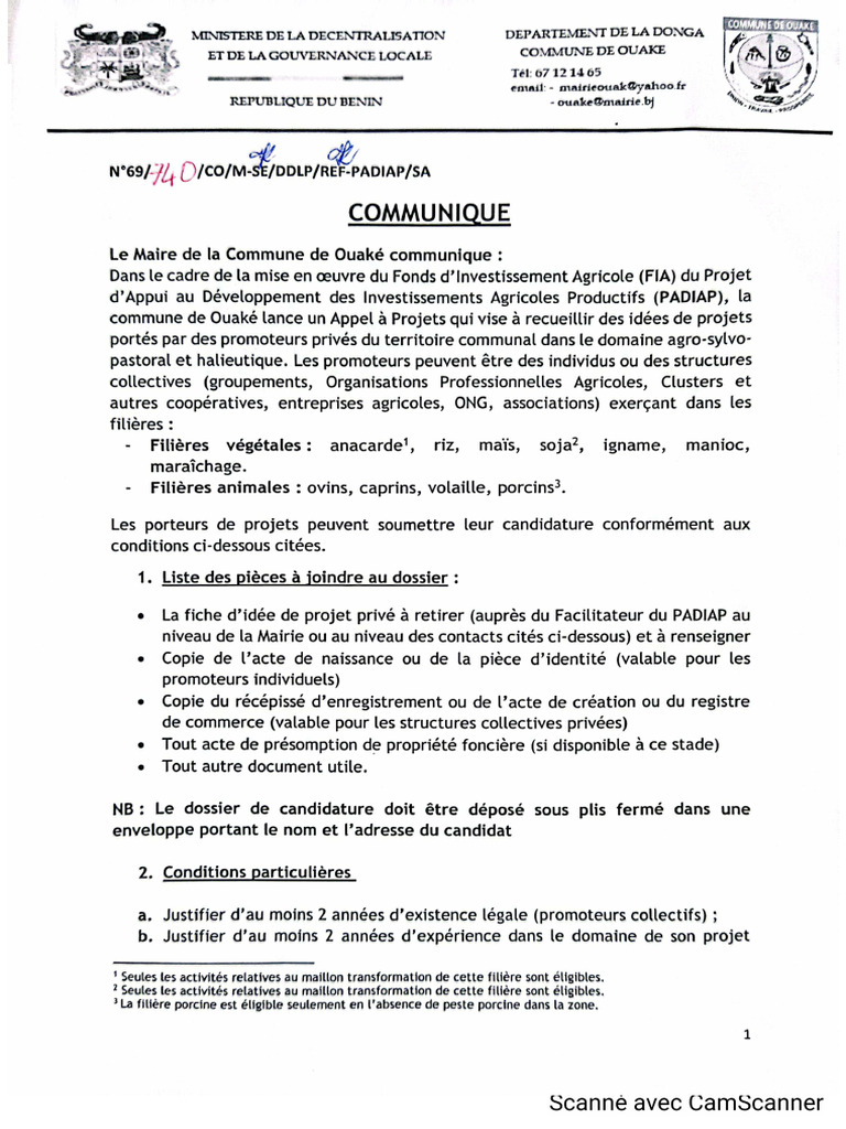 Communiquee Affichage | PDF