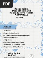 RA 7600 Rooming in and Breast Feeding Act of 1992 Milk Code RA 10354 R ...