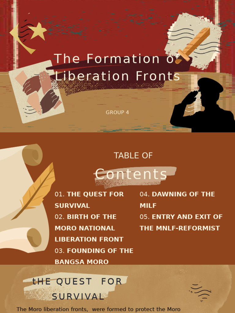 Formation of Liberation Fronts | PDF | Philippines