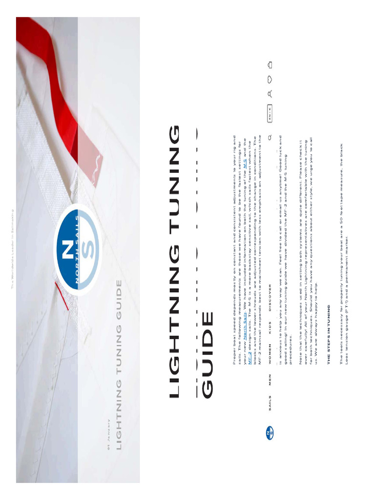 LIGHTNING TUNING GUIDE - North Sails | PDF