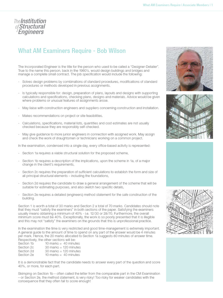 Bob - Am Exam | PDF | Truss | Deep Foundation