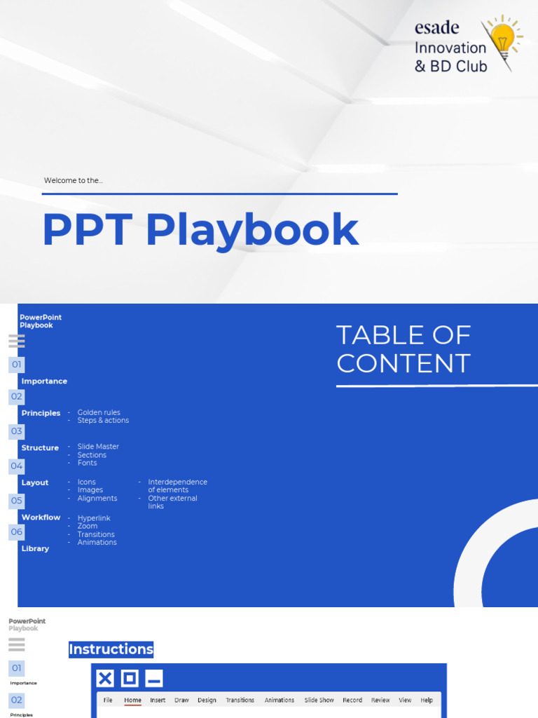 PPT Playbook | PDF | Page Layout | Microsoft Power Point