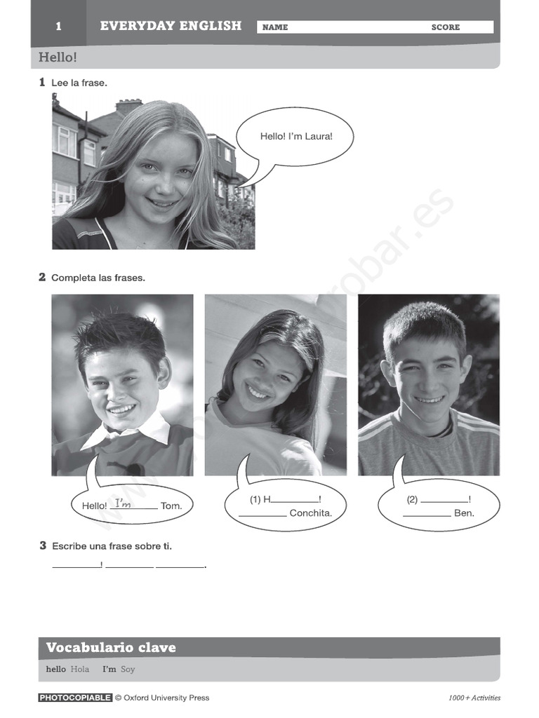 Hello English Basic | PDF