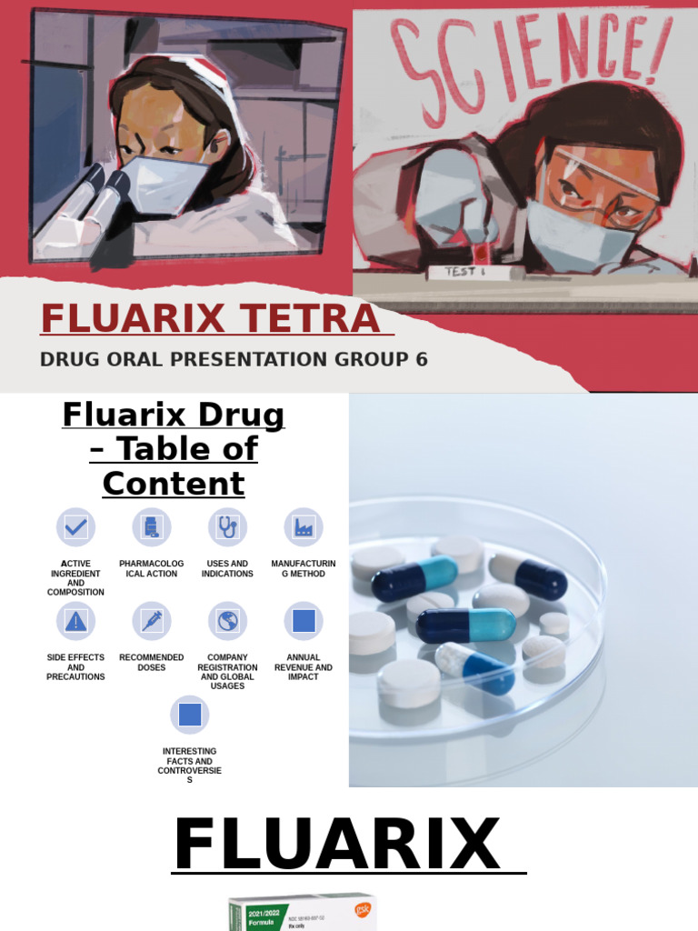 GENE64 Fluarix Drug Presentation | PDF | Influenza Vaccine | Influenza