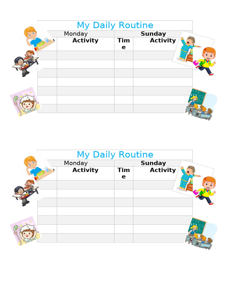 Daily Routine | PDF