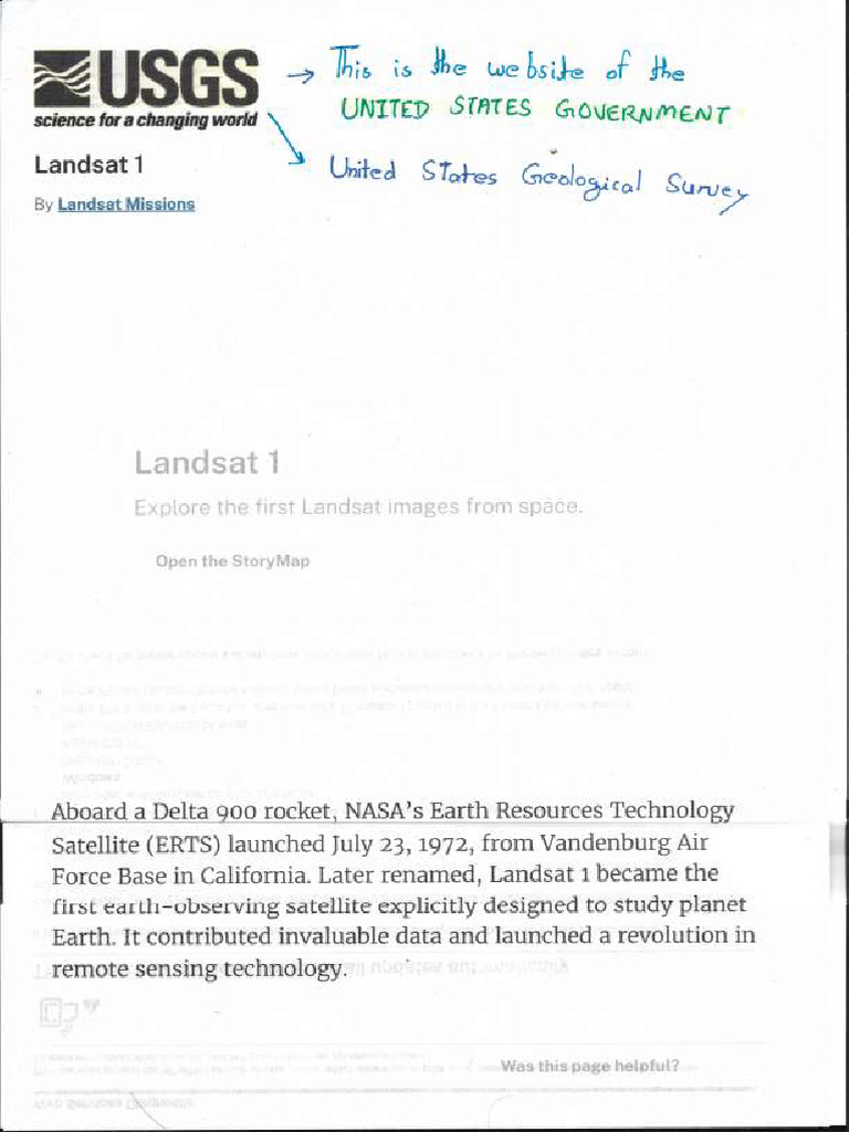 LANDSAT 1 Compressed | PDF