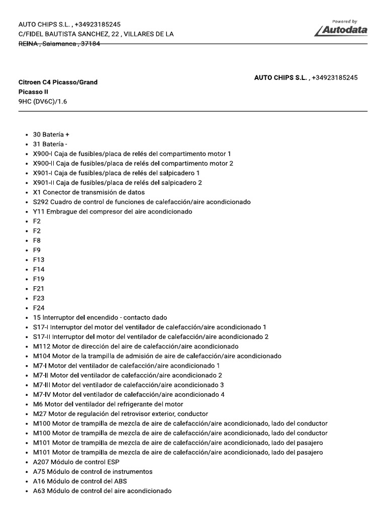Wiring Diagram - Autodata | PDF