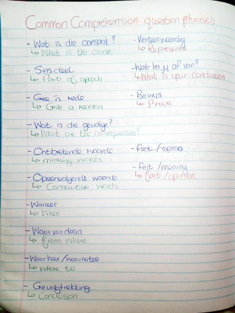 Question Words | PDF