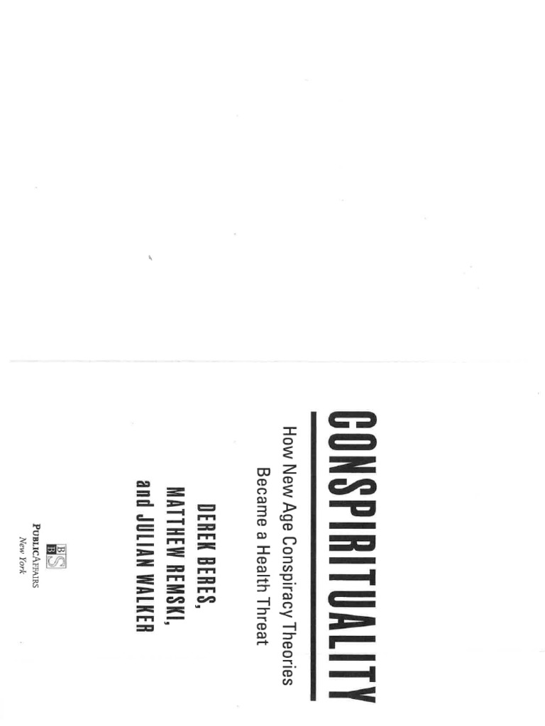 Beres Et Al - Conspirituality - Part 1 | PDF